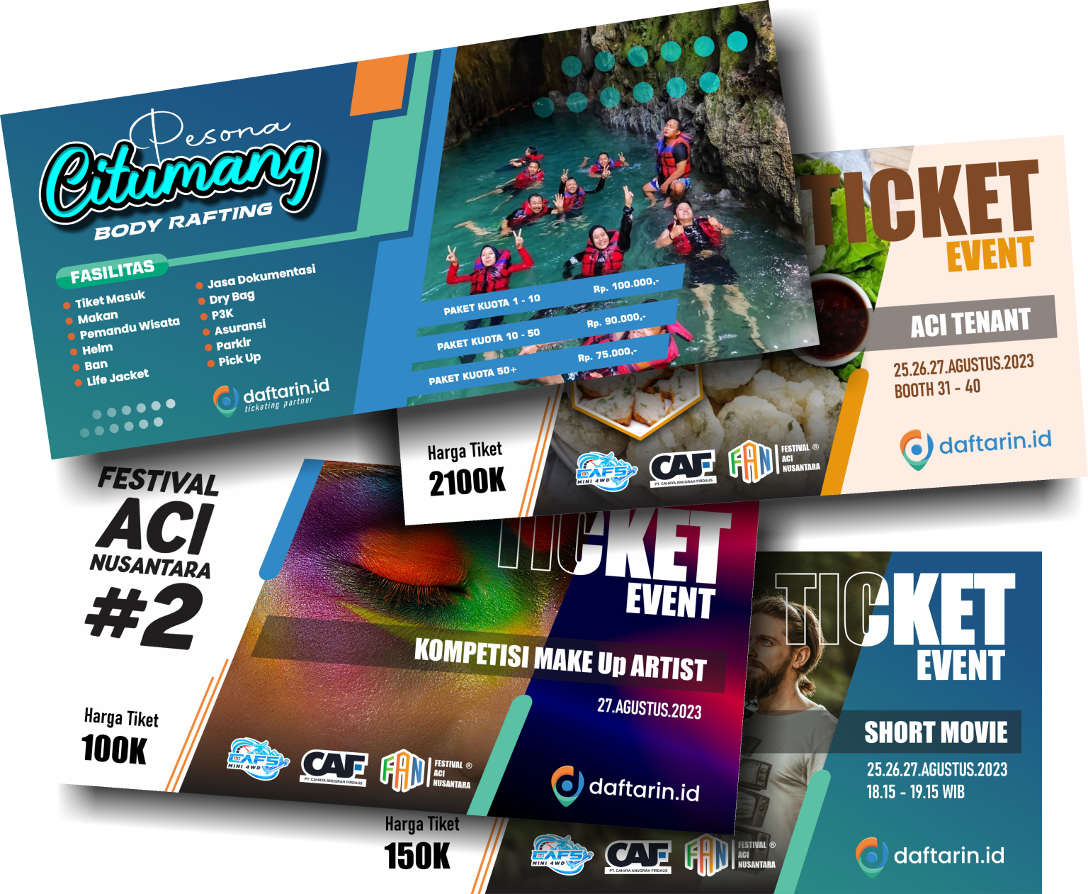 Jenis Jenis Tiket Yang Ada Di Dalam Event – Daftarin ID